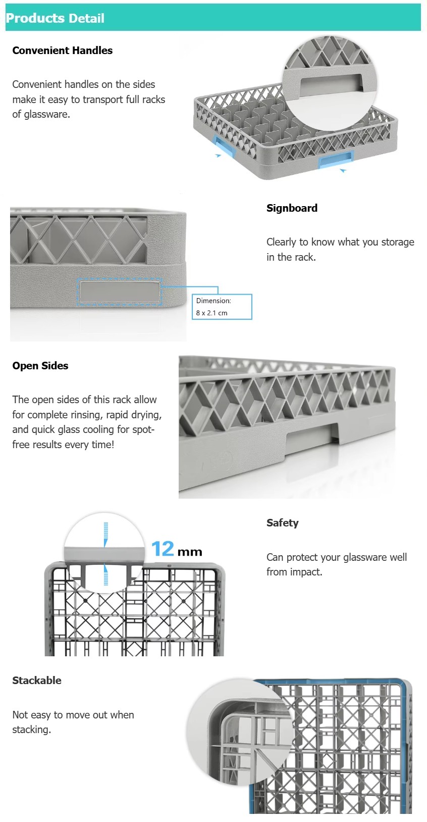 25-Peg Plastic Dishwasher Basket for Tray Plate - Buy Plastic Plate ...